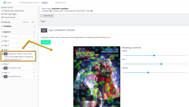 Coordinate Tracker Heat Map